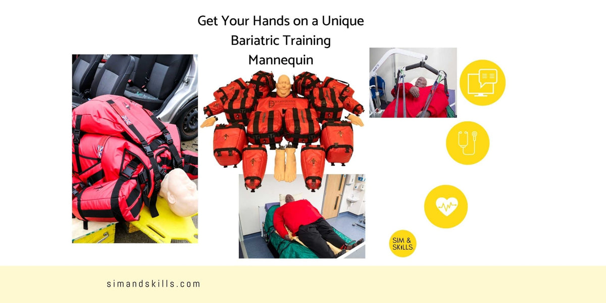 Get Your Hands on a Unique Bariatric Training Mannequin — Sim & Skills