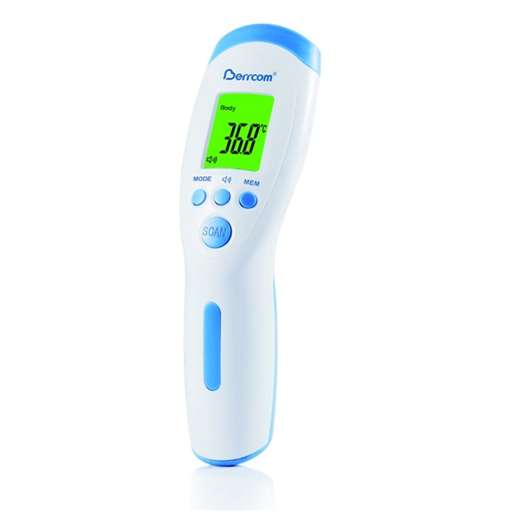 Berrcom Infrared Non-Contact Forehead Thermometer - Sim & Skills