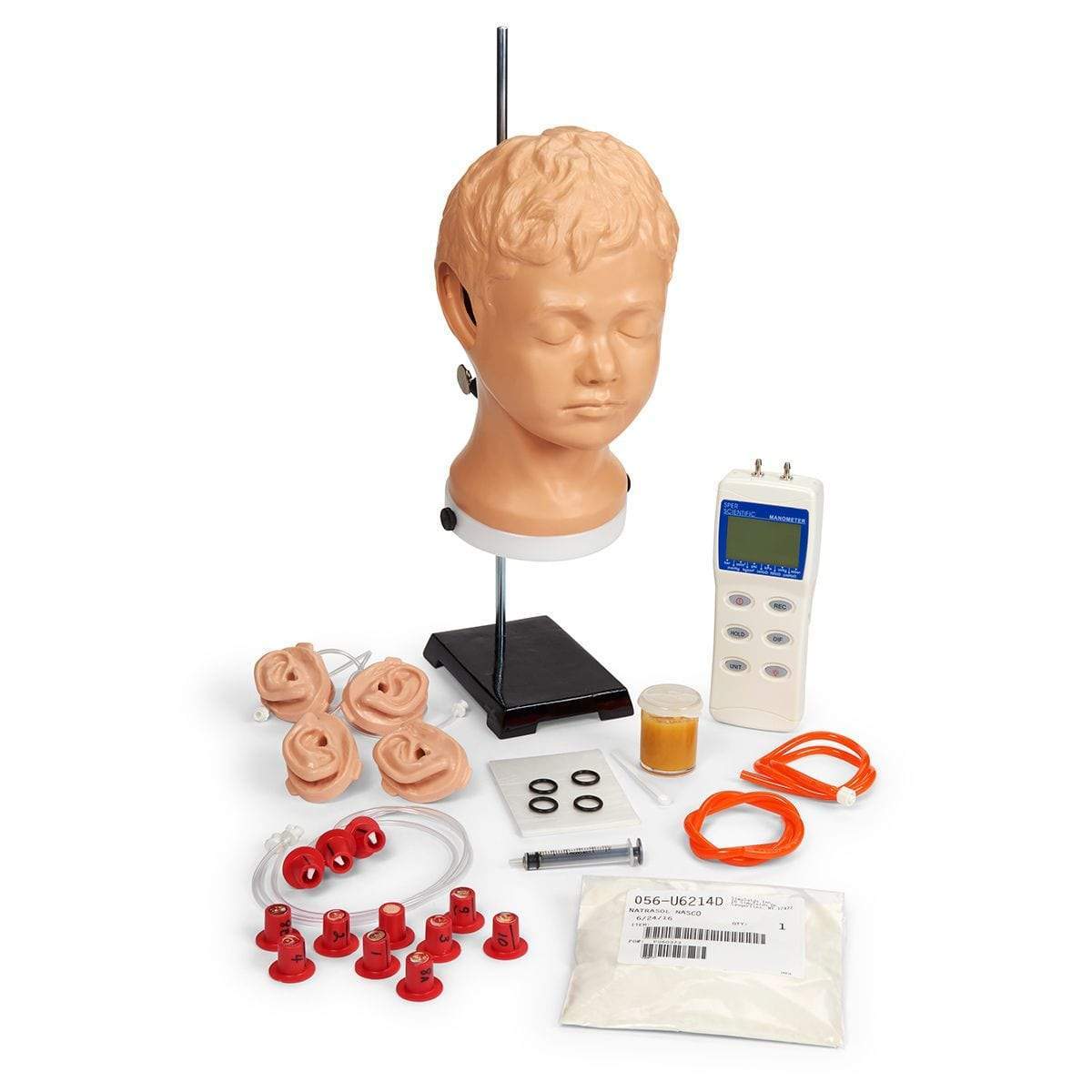 Diagnostic & Procedural Ear Trainer with Pneumatic Otoscopy Kit - Sim ...