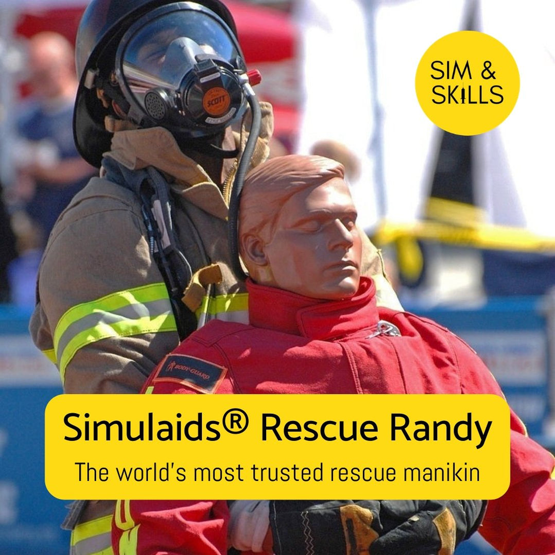 Simulaids® Rescue Randy Manikin - Large Body 185cm - Sim & Skills