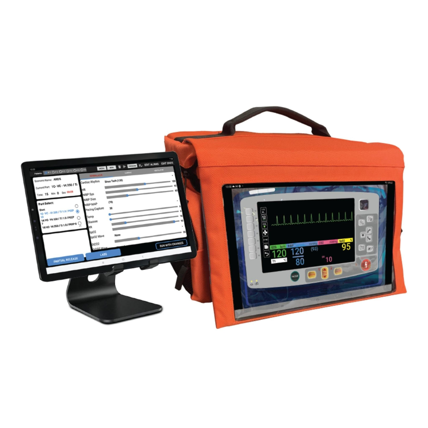 SimVS Simulated Patient Monitor Software - Sim & Skills