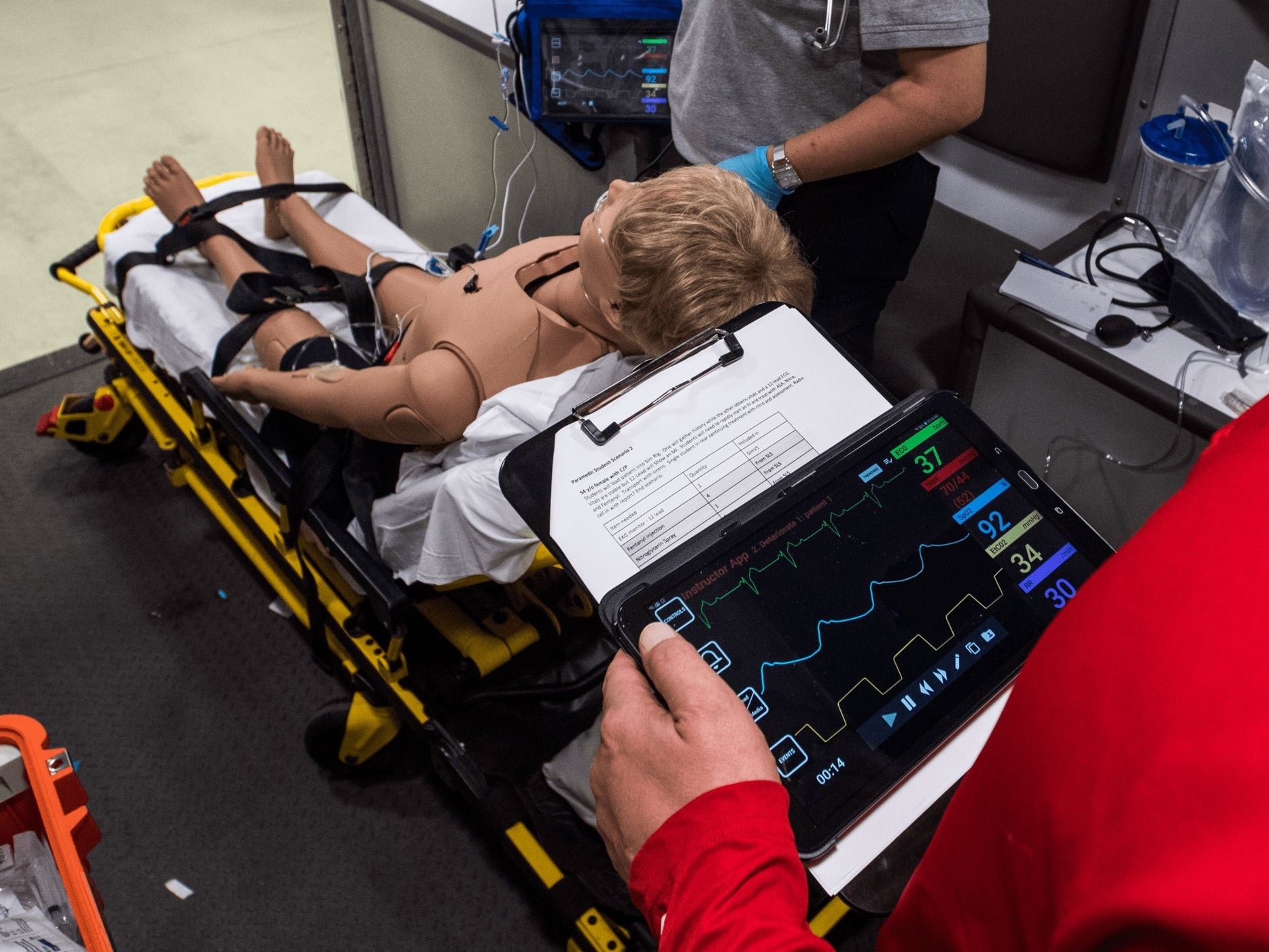 SimVS Simulated Patient Monitor Software - Sim & Skills