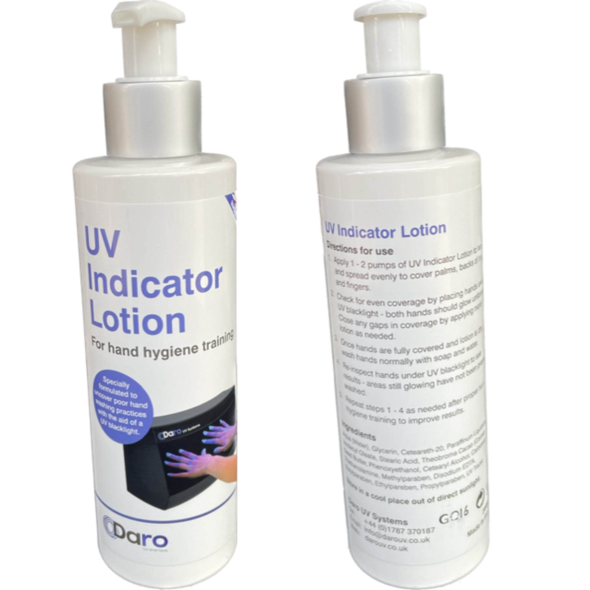 UV indicator Lotion 200ml x 6 Bottles — Sim & Skills